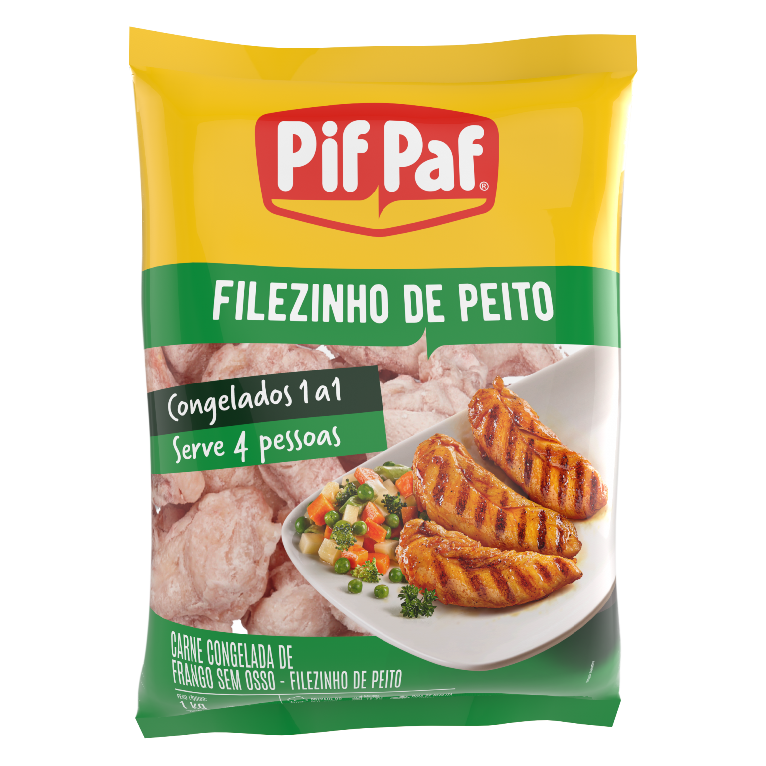 4 FILEZINHO DE PEITO DE FRANGO IQF 1KG - Supermercados BH