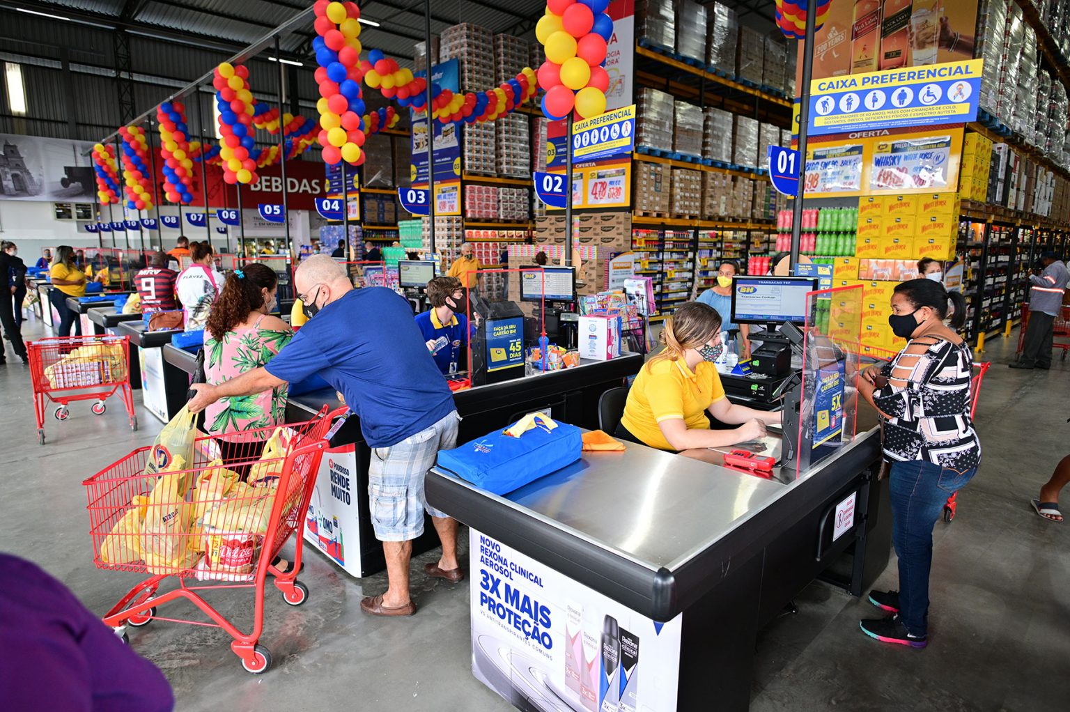 BH ATACADO E VAREJO MARCA PRESENÇA EM JUIZ DE FORA - Supermercados BH